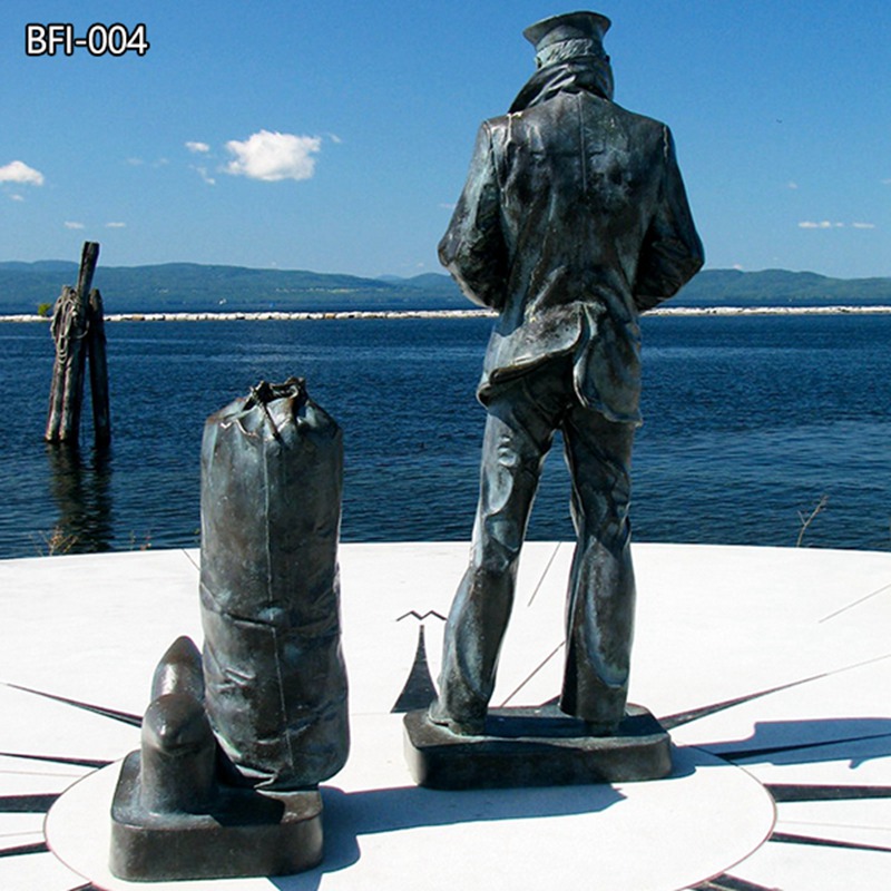 The Lone Sailor Bronze Statues United States Navy Memorial