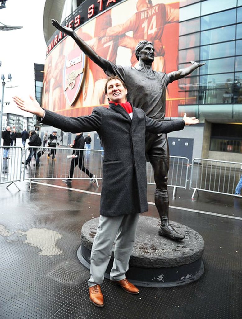 Famous Bronze Football Players Statues