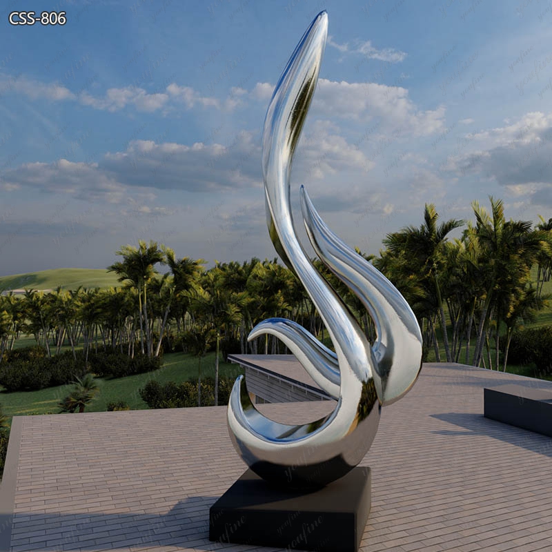 Abstract Outdoor Statues PREMIER Modern Abstract Bronze Sculpture