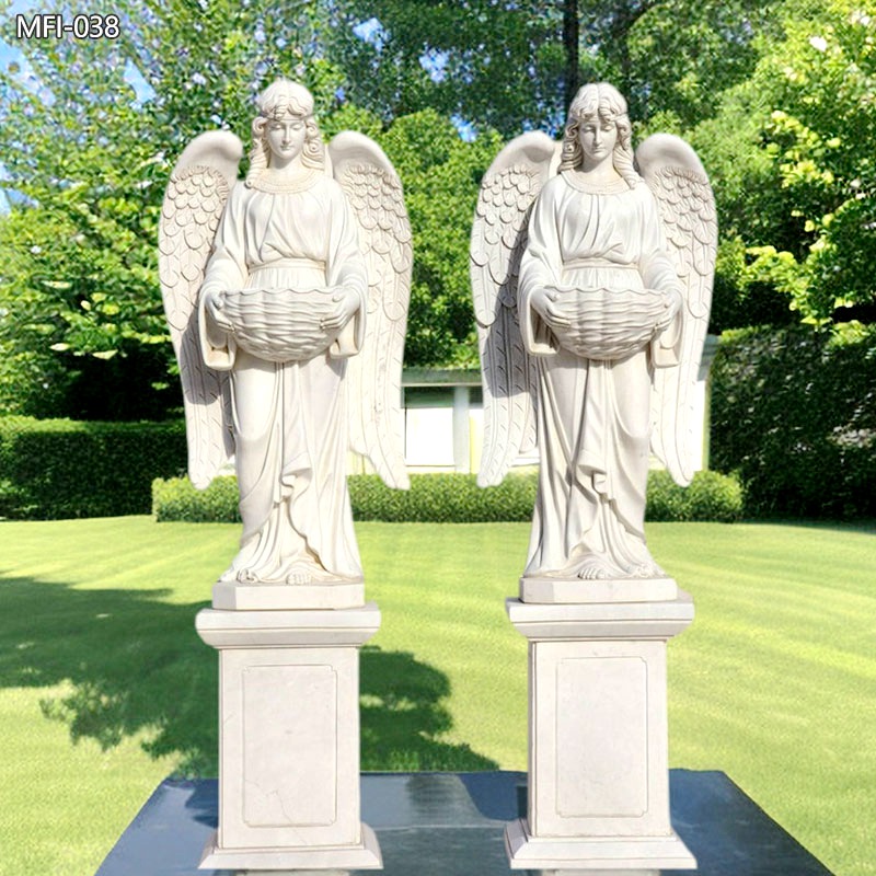 Life Size Angel in Marble Statue Outdoor Decor for Sale YouFine