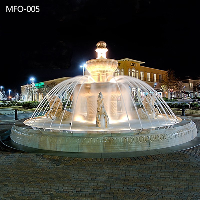Horse Statue Fountain