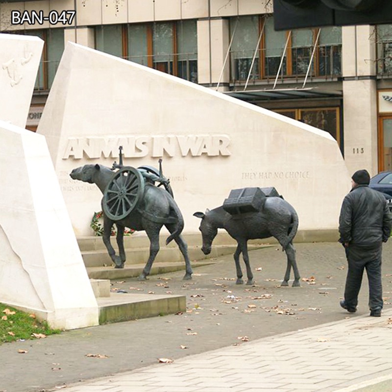 David Backhouse Sculptor Animals in War Memorial Military Statue ...