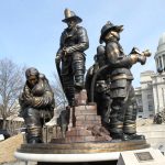 Custom Bronze Firefighter Statues-YouFine Sculpture