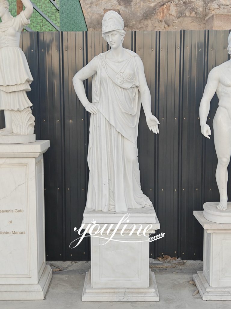 Life Size Roman Statue of Athena Greek Goddess of Wisdom