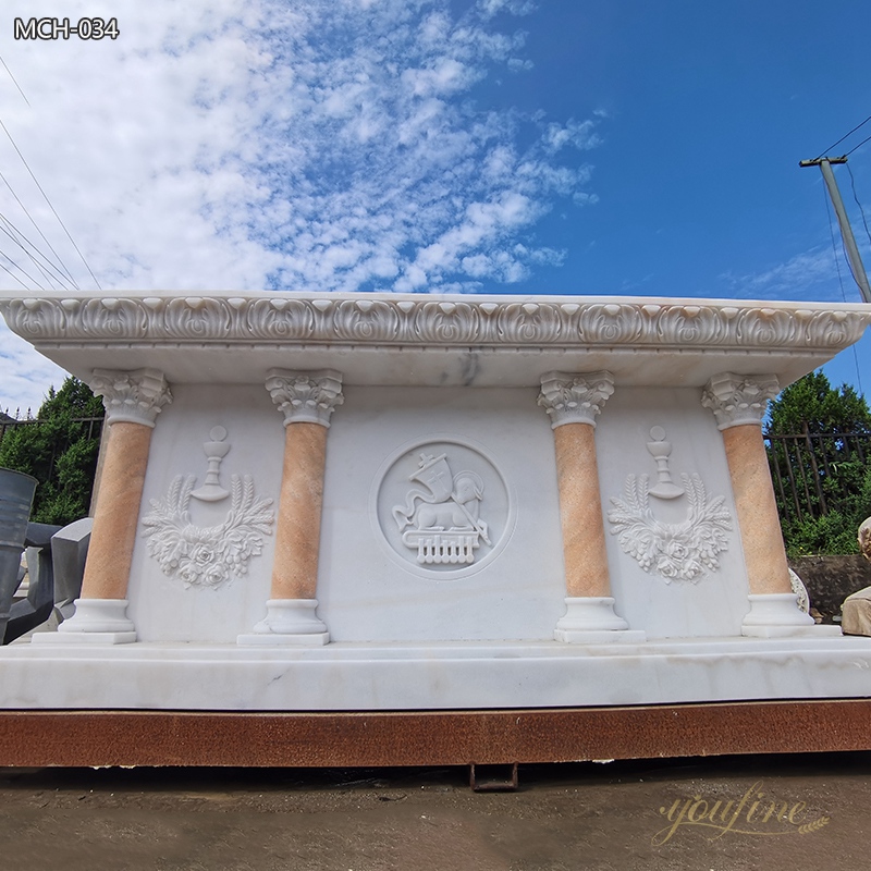 Catholic Church Marble Altar with Carvings for Sale - YouFine