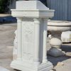Pure Natural White Marble Pulpit for Church - YouFine
