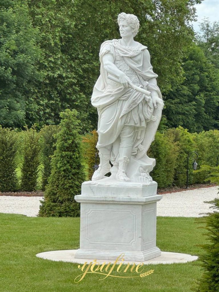 Famous Roman Marble Julius Caesar Sculpture for Sale