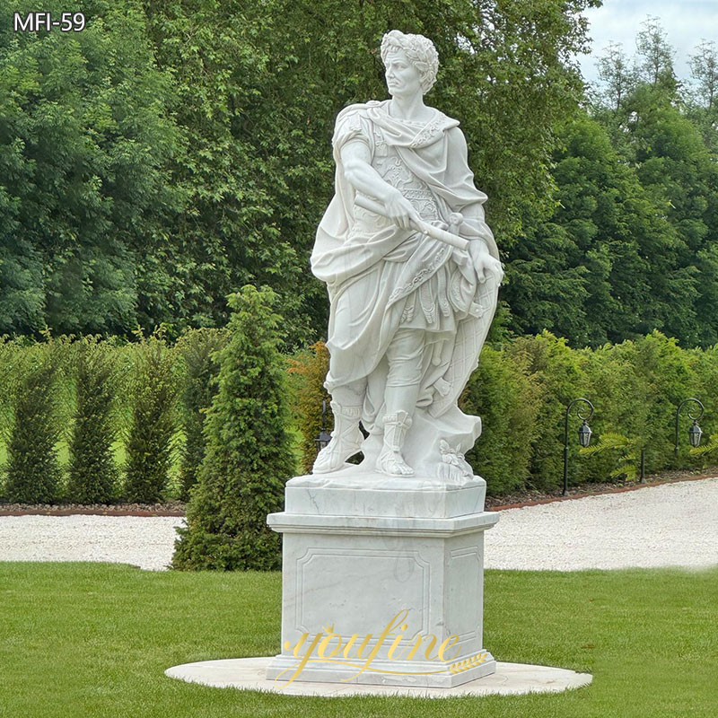 Famous Roman Marble Julius Caesar Sculpture for Sale
