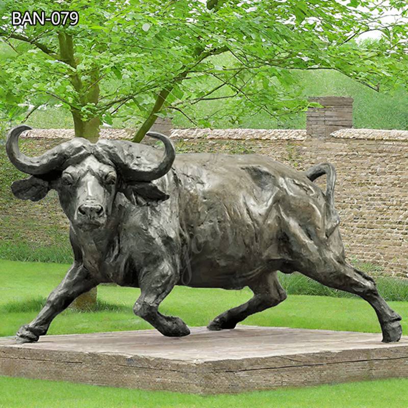 Life Size Buffalo Statue for Sale
