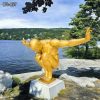 Life Size Bronze Diving Man Sculpture Swimmer Sports Statue Wholesale ...