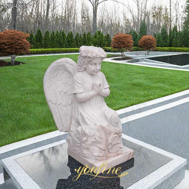 Life Size Feamle Angel Marble Statue for Cherokee Memorial Park MOKK-321 - YouFine