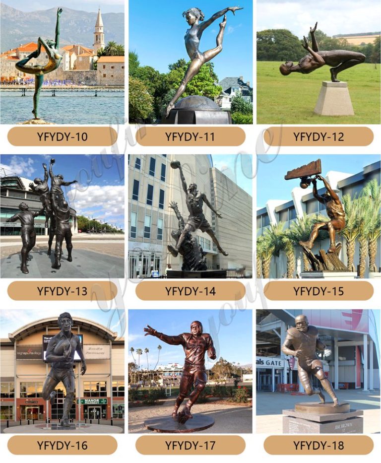 Life Size Bronze Diving Man Sculpture Swimmer Sports Statue Wholesale ...