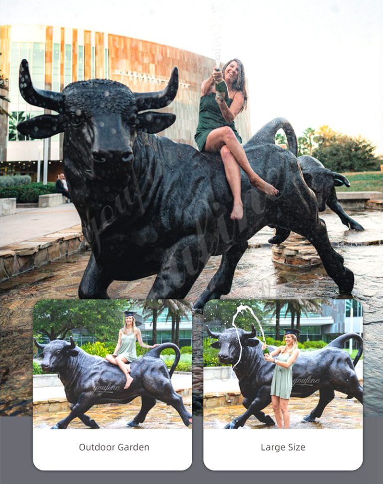 Life Size Buffalo Statue for Sale