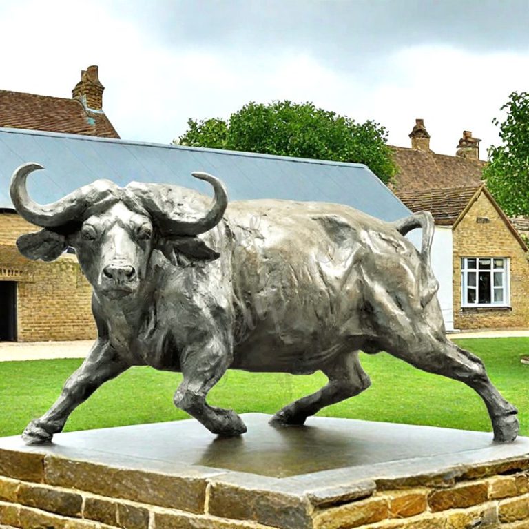 Life Size Buffalo Statue for Sale