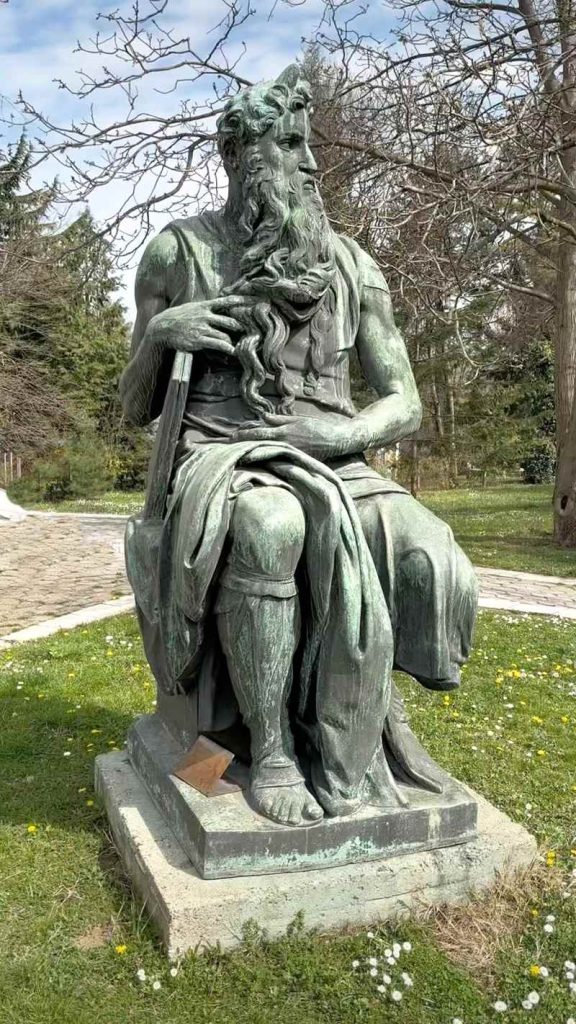 Moses Sculpture By Michelangelo-Religious Art Decor