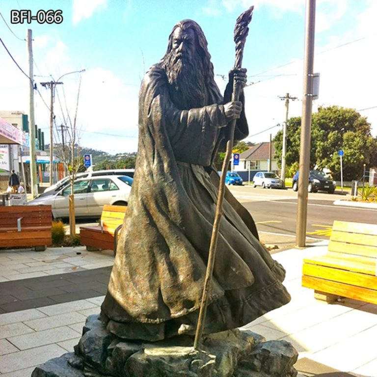 Real Size Bronze Gandalf Garden Statue-YouFine Sculpture
