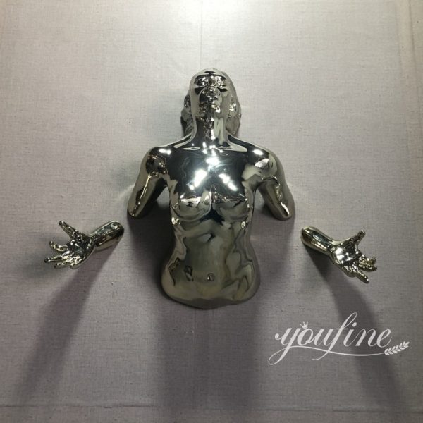 Metal Human Body Sculpture