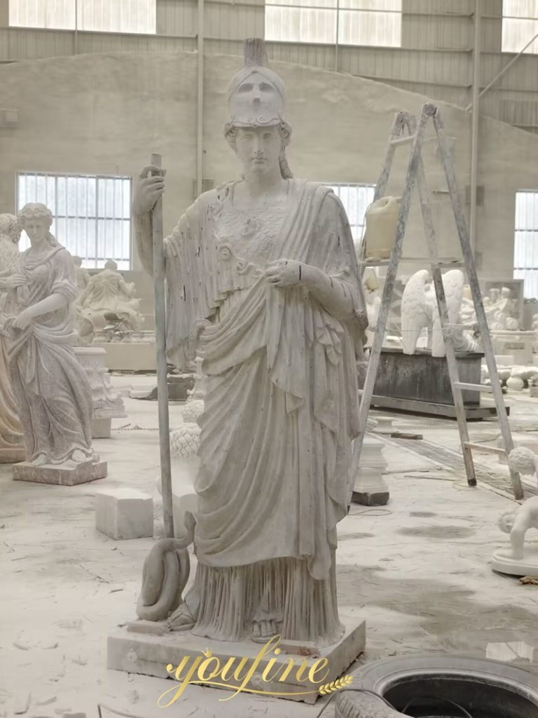 Life Size Roman Statue of Athena Greek Goddess of Wisdom