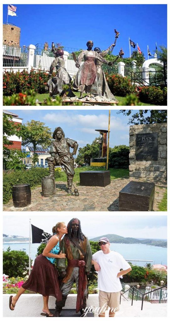 Bronze Pirate Statue-YouFine Sculpture