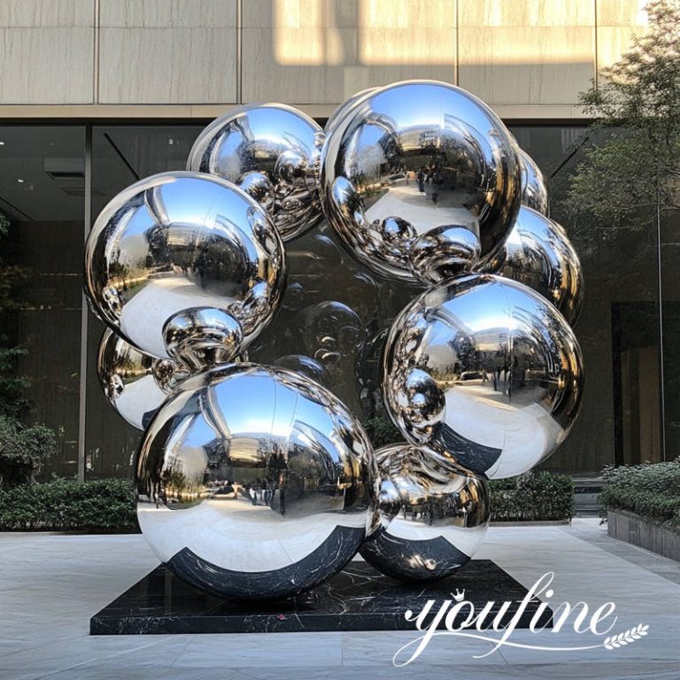 Modern Large Steel Spheres for Sale-YouFine
