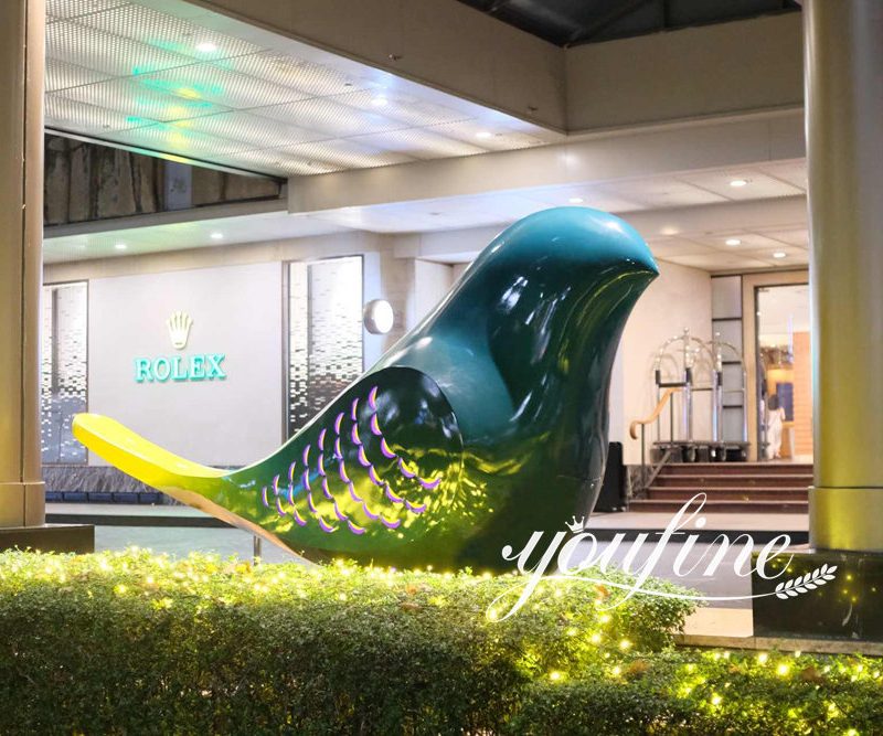 Custom Large Bird Sculpture for Voco Hotel Singapore- YouFine